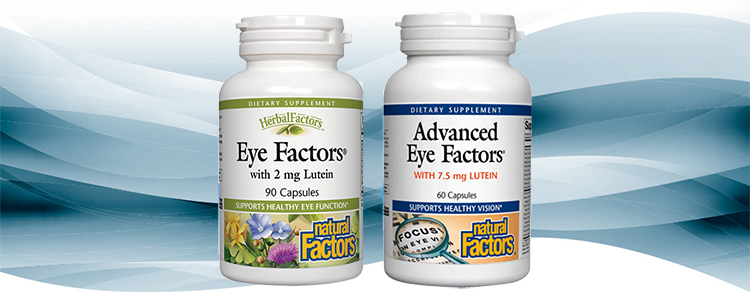 Maintain healthy cells in the eyes with Natural Factors Eye Factors ...